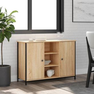 vidaXL Buffet ch&ecirc;ne sonoma 100x35x70 cm bois ding&eacute;nierie