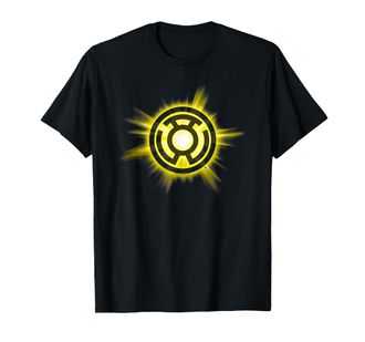 DC Comics Green Lantern Yellow Glow T Shirt T-Shirt
