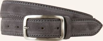 Reptiles House Ledergürtel grau