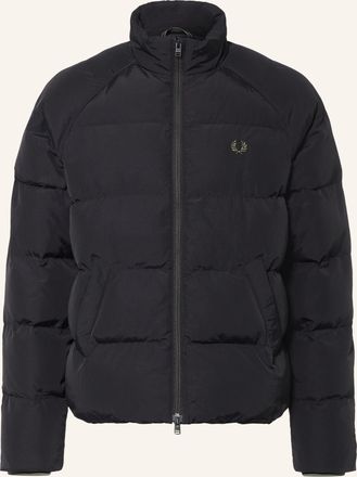 Fred Perry Steppjacke schwarz