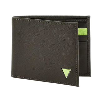 Guess Homme, Accessoires, Noir, Taille: ONE Size Portefeuille Triangle pour Homme