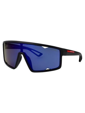 Prada 0PS Matte Black Injected Sunglasses - Black