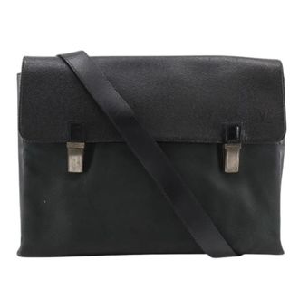 Louis Vuitton Pre-owned Saratov GM Taiga Schultertasche - - Pre-owned - Herren - Schwarzk - ONE SIZE