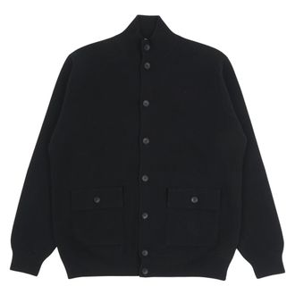 FILIPPO DE LAURENTIIS Homme, Pulls, Noir, Taille: XL Cardigan boutonn&eacute;