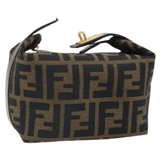 Fendi Pre-owned Canvas Mini Bag - - Pre-owned - Damen - Braun - ONE SIZE