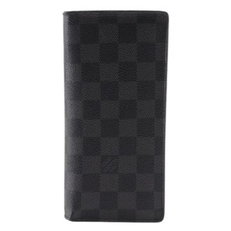 Louis Vuitton Pre-owned Damier Graphite Long Wallet (bi-fold) - - Pre-owned - Herren - Schwarzk - ONE SIZE