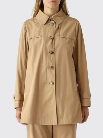 Herno Trench court droit en gabardine de coton d&eacute;perlante