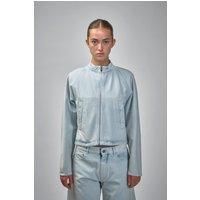 Alaia Round Denim Jacket