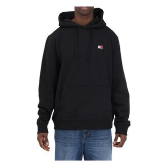 Tommy Jeans Herren, Sweatshirts & Hoodies, Schwarzk, MGr&ouml;&szlig;e