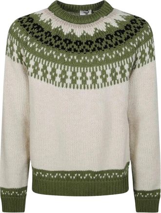 Altea Rundhalsstrickware - - Knitwear - Herren - Mehrfarbig - L