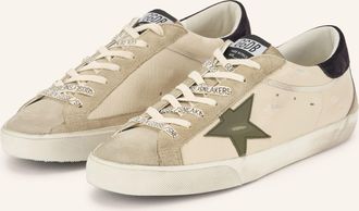Golden Goose Sneaker Super-Star gruen