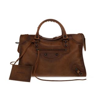 Balenciaga Le City Medium Shopper Bag - - Bags - Damen - Braun - ONE SIZE
