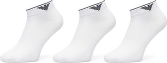 Emporio Armani Kurze Socken EA7 Emporio Armani EW000584 AF25644 U1131 Wei&szlig;
