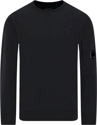 C.P. Company C.p. Company, Homme, Pulls, Noir, Taille: XL Diagonal Raised Fleece Lens Sweater