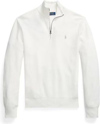 Polo Ralph Lauren Homme, Pulls, Blanc, Taille: M Pull Quarter-Zip