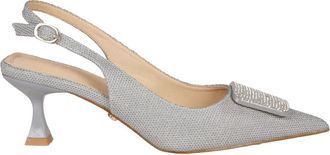 Twentyfourhaitch Femme, Chaussures, Gris, Taille: 39 EU Escarpins Slingback Gemelli