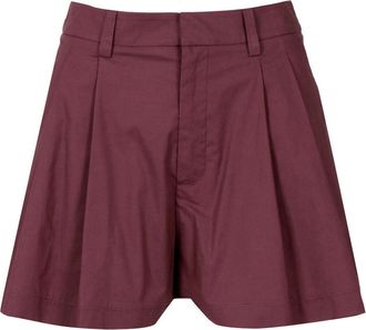 Federica Tosi Short Aubergine