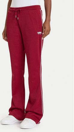 Guess Jogginghose W5BB58 FL04W Dunkelrot Regular Fit