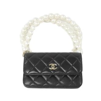 Chanel Pre-owned Leder Portemonnaies - - Pre-owned - Damen - Schwarzk - ONE SIZE