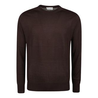 Ballantyne Schlichter Pullover - - Knitwear - Herren - Braun - XL