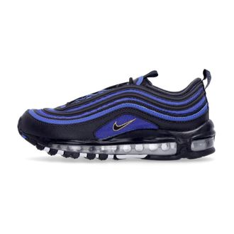 Nike Air Max 97 Niedriger Sneaker Schwarz/Gold/Blau - - Sport - Herren - Mehrfarbig - 36 1/2 EU