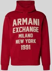 A|X Armani Exchange Hoodie mit Label-Stitchings