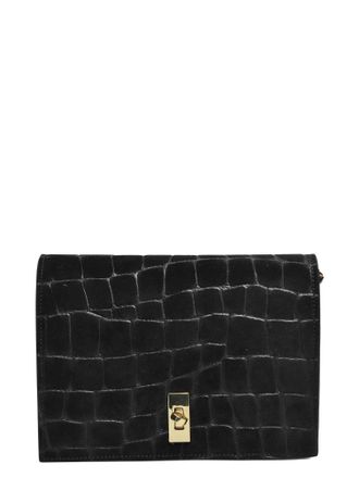 Roberta M SCHWARZ Rindsledertasche