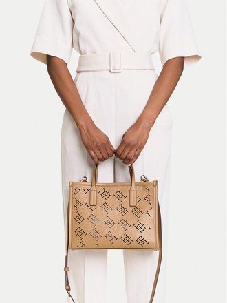 Tommy Hilfiger Handtasche Th City Mini AW0AW17500 Braun