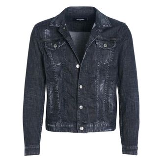Dsquared2 Dan Denim Jacke - - Jackets - Herren - Grau - S