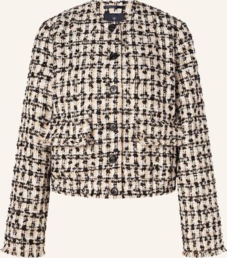 Joop Boucl&eacute;-Jacke Jenifer weiss