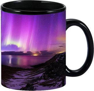 Generic Keramics Coffee Revele, magische Farbe, frischer Tee, Kaffee, Design mit Nordlichtern, f&uuml;r Kinder