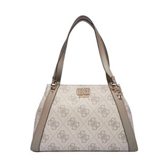 Guess Femme, Sacs, Gris, Taille: ONE Size Karnilla Logo Carryall