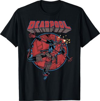 MARVEL Deadpool Falling Portrait T-Shirt