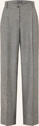 Dolce & Gabbana Marlenehose Aus Flanell grau
