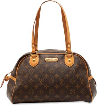 Louis Vuitton Crossbody Bags - Monogram Montorgueil PM - Gr. unisize - in Braun - f&uuml;r Damen