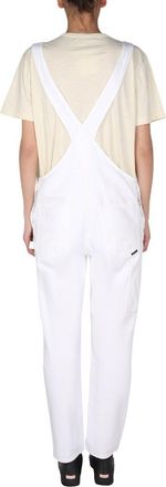 Washington Dee-Cee Denim Overalls Jumpsuit - White
