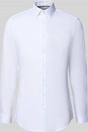 Jake*s Slim Fit Business-Hemd mit Kentkragen