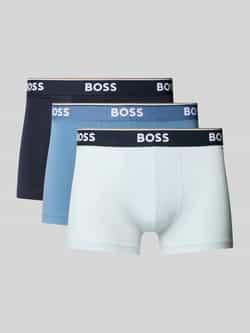 HUGO BOSS Trunks aus Baumwoll-Mix im 3er-Pack