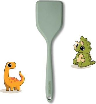 Fackelmann Fackelmann Mini Pfannenwender aus Silikon und Edelstahl, hitzebest&auml;ndig bis 230&deg;C, optimal f&uuml;r beschichtetes Kochgeschirr, sp&uuml;lmaschinengeeignet