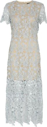 Bruuns Bazaar Femme, Robes, Bleu, Taille: 38 FR PinangaBBSue Maxi Dress