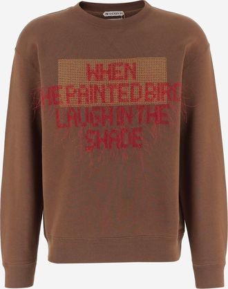 J.W.Anderson Sweat-shirt en coton brod&eacute; Jw Anderson