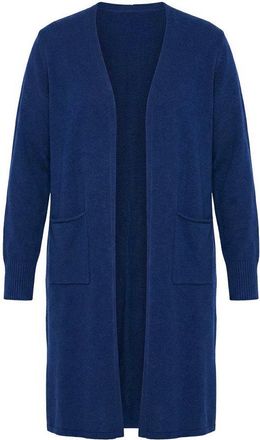 Angel Of Style Strickjacke Long-Strickjacke Straight Fit offene Form