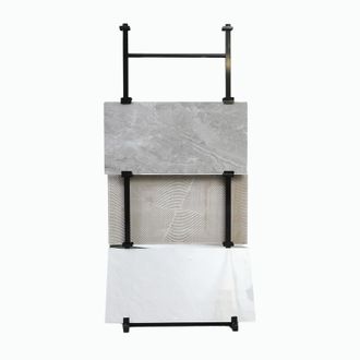 Generic Fliesenst&auml;nder, 10-lagige Musterpr&auml;sentationen, Doppelseitiges Standregal, for Ausstellungsr&auml;ume Im Einzelhandel