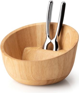 Continenta Nussschale mit Nussknacker, Gummibaum