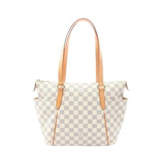 Louis Vuitton Pre-owned Totally PM Damier Azur Tote Bag - Femme - Pre-owned - Blanc - Taille: ONE Size