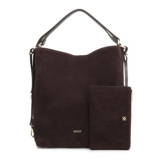 Kazar Femme, Sacs, Brun, Taille: ONE Size Jerriar Grand Sac Besace en Daim