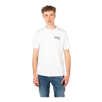 Diesel T-Just T-Shirt - Homme - Tops - Blanc - Taille: S