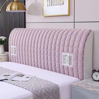 Generic Gesteppter, gepolsterter Kopfteilbezug, strapazierf&auml;higer Bettrahmenschutz, einfach anzubringen und zu reinigen, maschinenwaschbar, ideal f&uuml;r Zuhause.