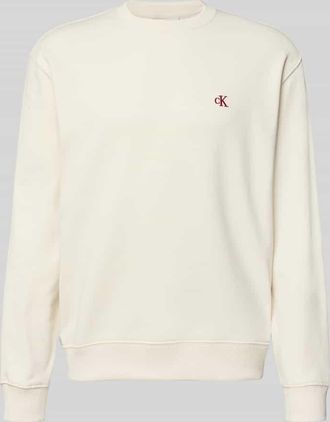 Calvin Klein Jeans Sweatshirt aus reiner Baumwolle