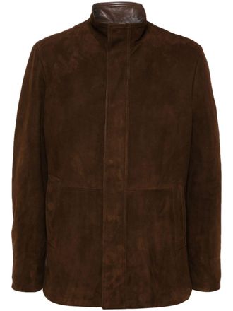 Boggi Milano veste en daim - Marron